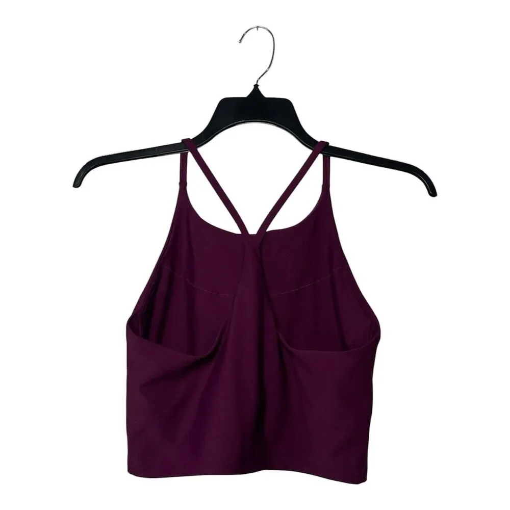 Old Navy | Tops | Old Navy Active Powersoft Crop Tank Purple Large ...